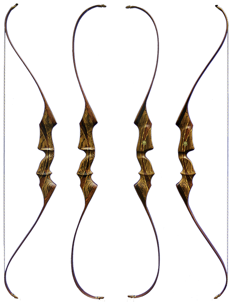 Blocks Image - One Piece Recurve Bow - (466x603) Png Clipart Download