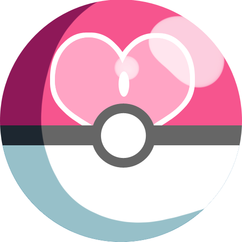 Love Ball By Yakumokaiba - Pokeball With Heart - (498x498) Png Clipart ...