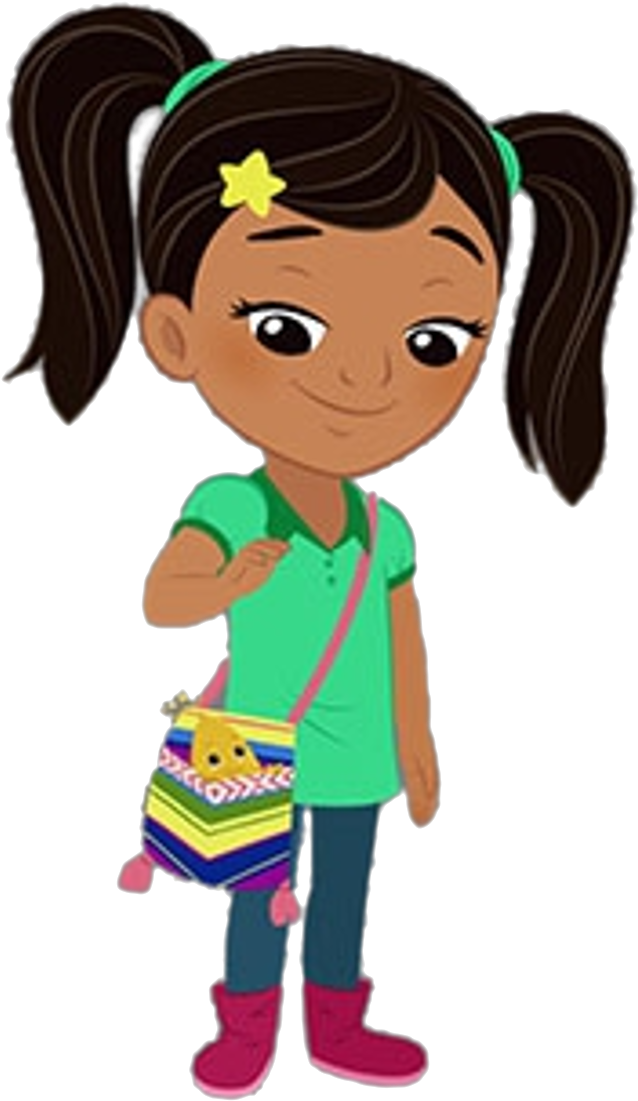 Cartoon Characters - Nina World - (756x1236) Png Clipart Download
