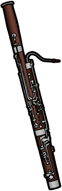 Free Bassoon Clip Art Image Png - Bassoon Clipart - (800x800) Png ...