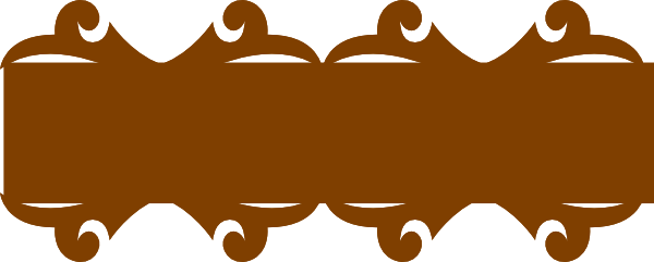 Brown Banner Png Pic - Brown Ribbon Banner Png - (600x241) Png Clipart ...