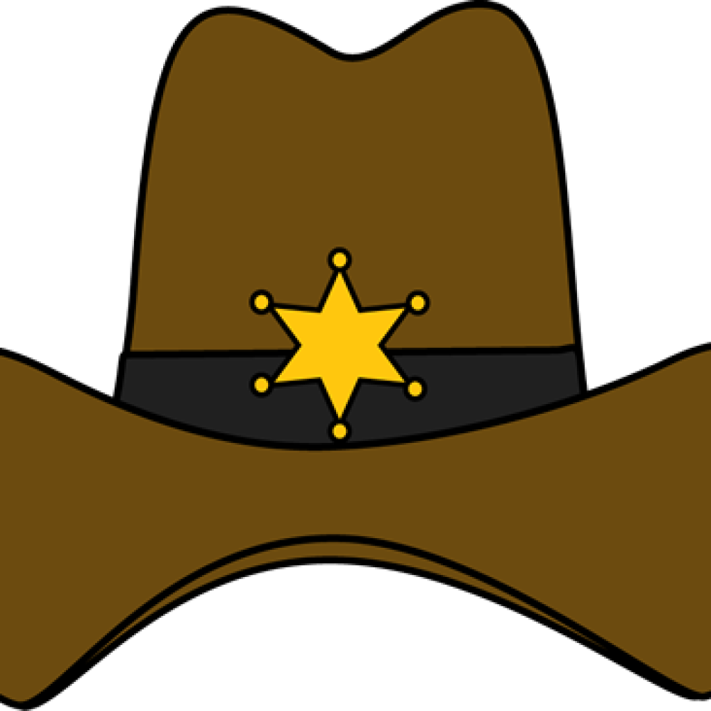 Cowboy Hat Clipart Sheriff Cowboy Hat Clip Art Sheriff - Cowboy Hat Cut ...