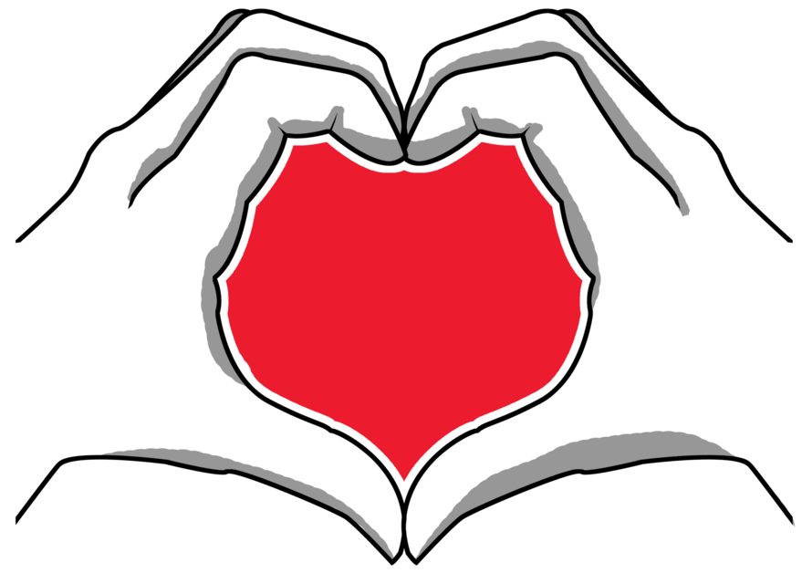 Hand Heart Png - (900x1200) Png Clipart Download