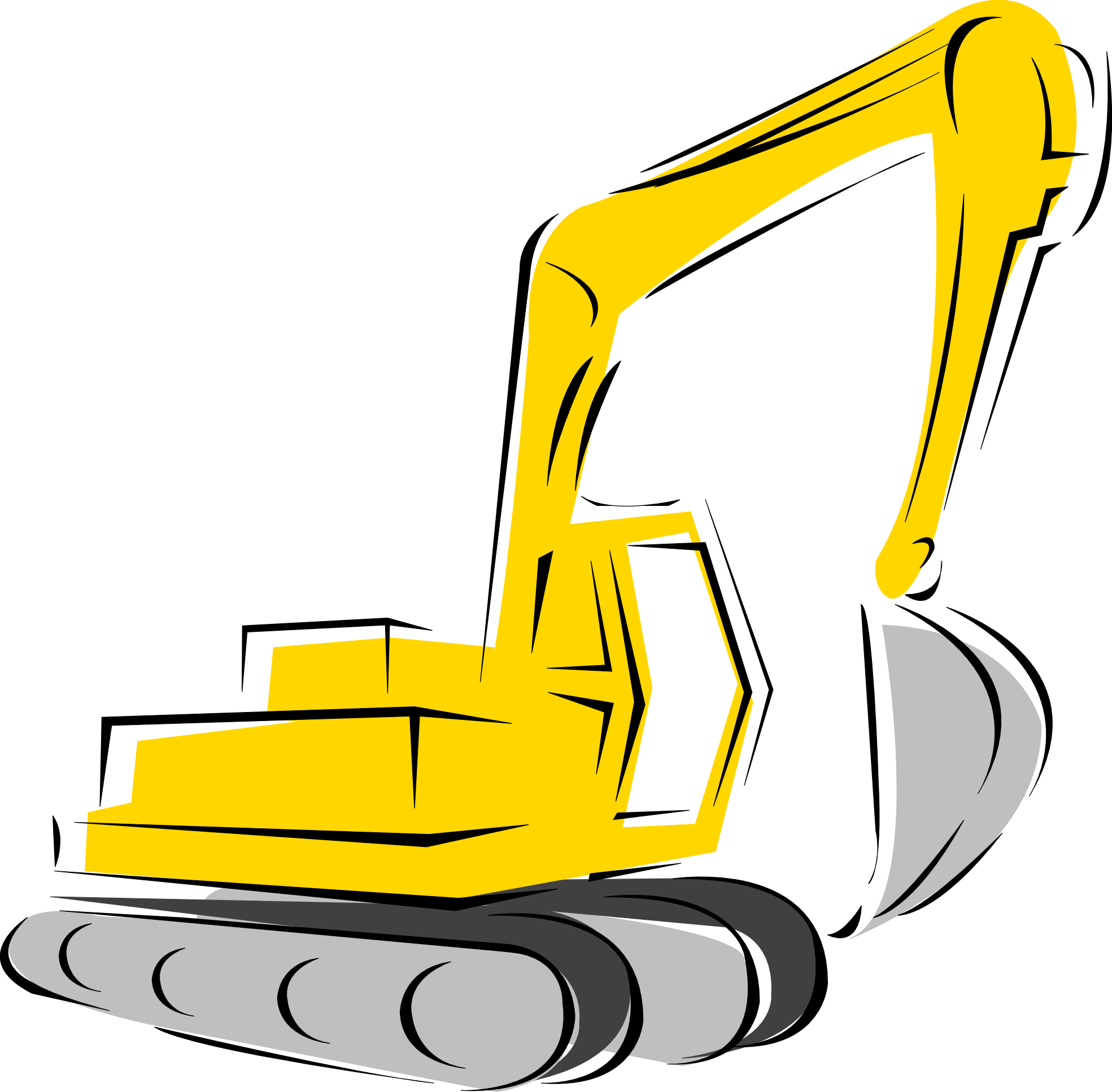 Excavating Clipart - Construction - Heavy Equipment Clip Art ...