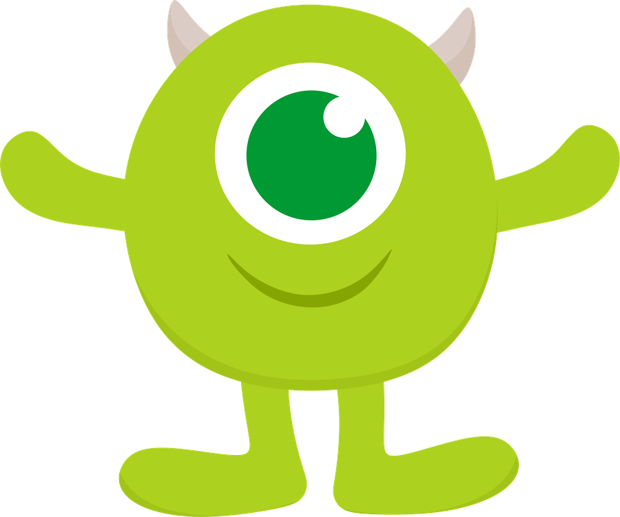 Monstros Sa - Minus - Short Monster - (900x751) Png Clipart Download