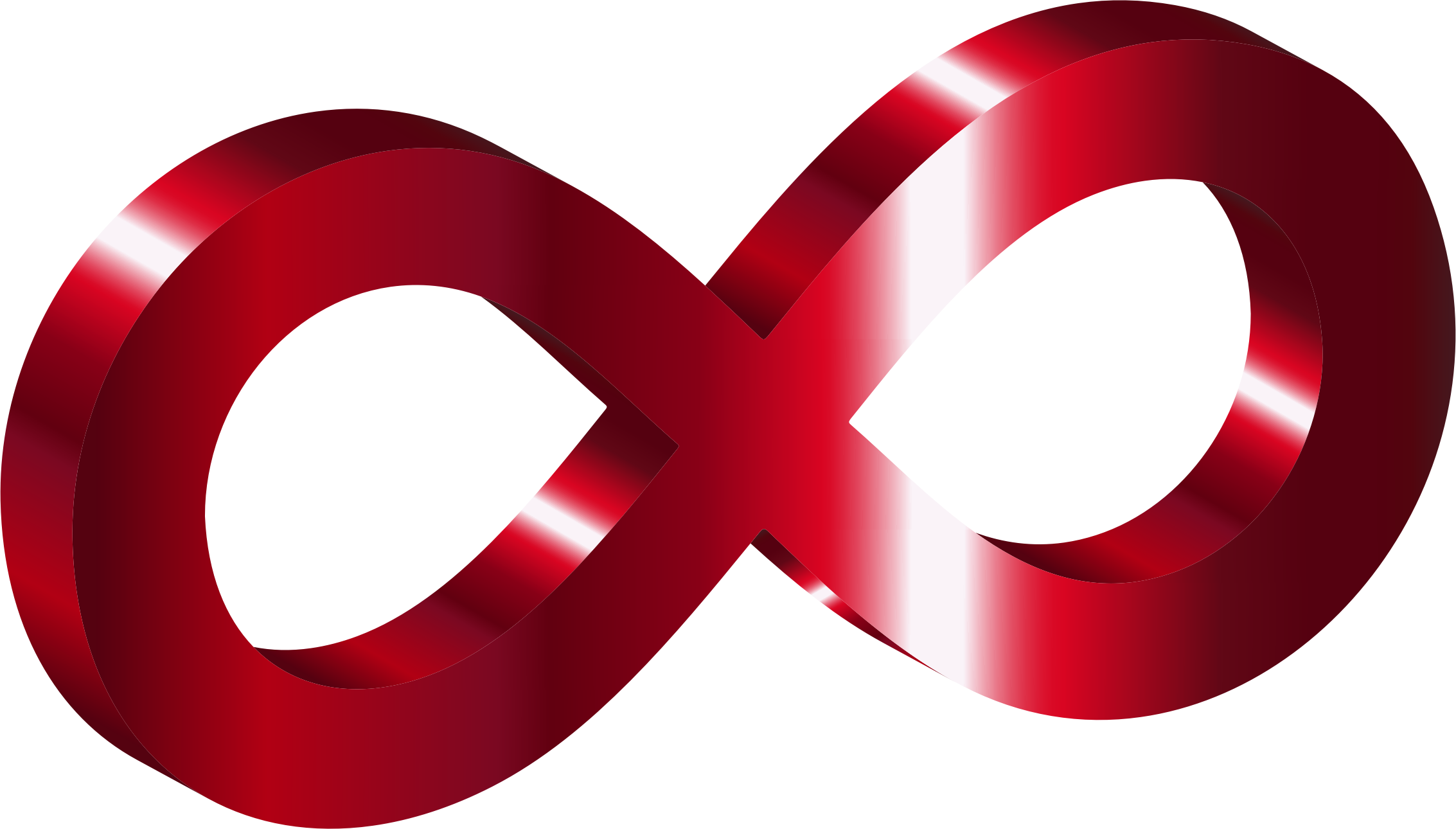 3d Infinity Symbol Variation 3 - Symbol Of Variation - (2266x1290) Png ...
