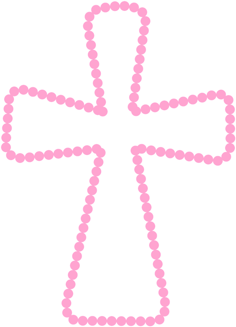 Clip Art De Cruz Rosa Gratis Vectors En Illustraties Met Christina Go