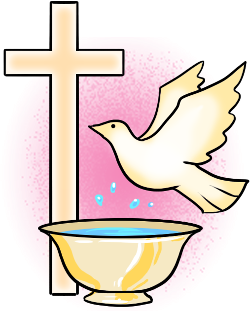 Baptism Symbol Sacraments Of The Catholic Church Eucharist - Baptism ...