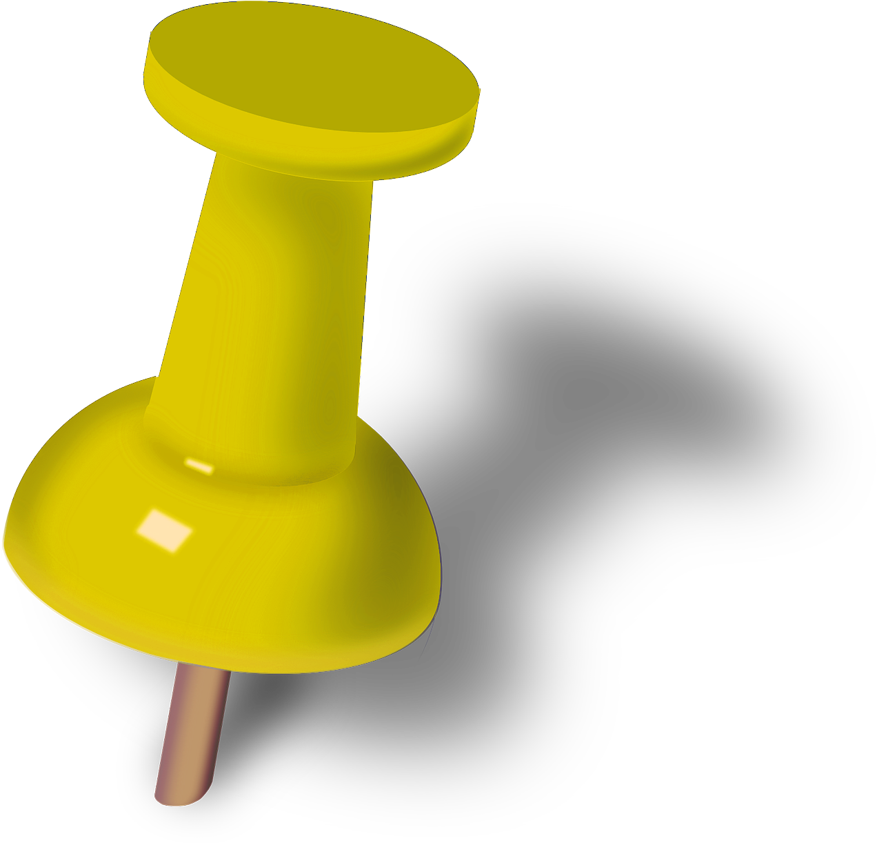 Thumbtack Board Pin Clipart Clipartfest - Stool - (1280x1228) Png ...