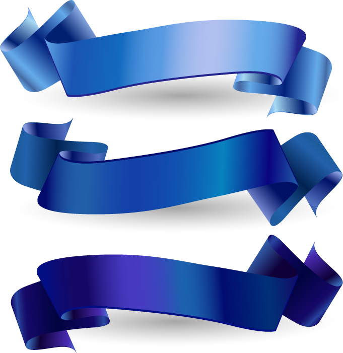 Blue Ribbon Euclidean Vector - Blue Ribbon Vector Png - (681x701) Png ...