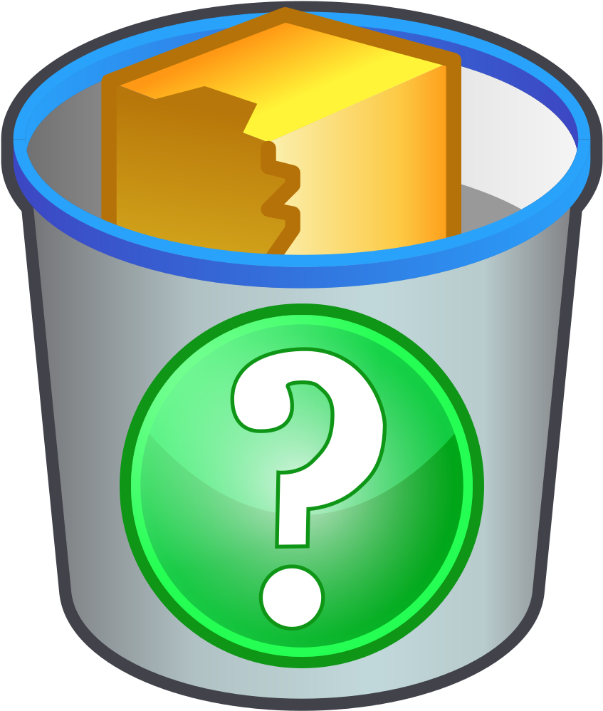 Fairytale Trash Question - Question Mark - (1024x1024) Png Clipart Download