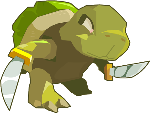 Green Turtle - Turtle Drawing Transparent Background - (500x500) Png ...