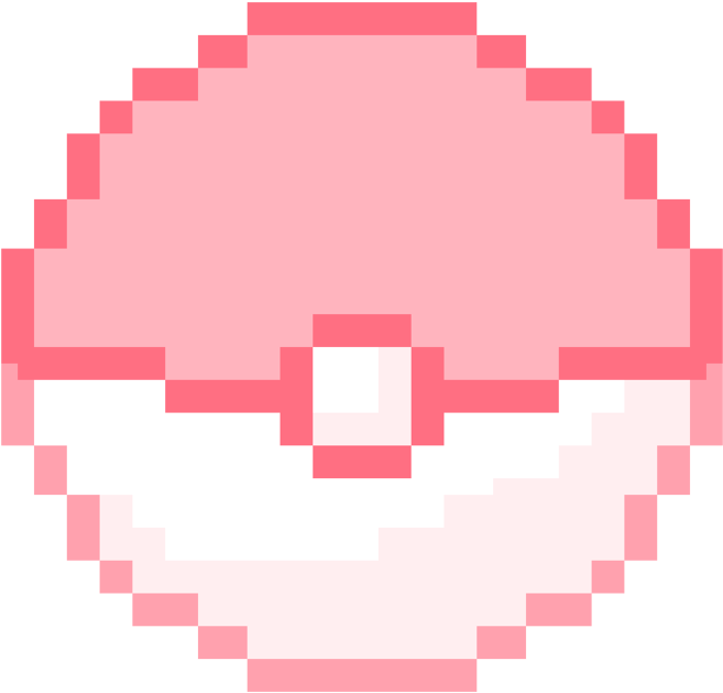 Cute Pokeball Pixel By Nikkineko3 - 8 Bit Pokemon Sprites - (894x894 ...