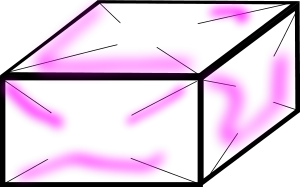 Package Delivery Clip Art - Triangle - (600x374) Png Clipart Download