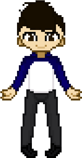 Him - Pixel Art - (600x600) Png Clipart Download