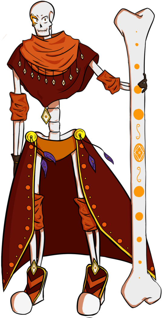 Godstale Papyrus By Grayscalefiend - Gztale Papyrus Transparent ...