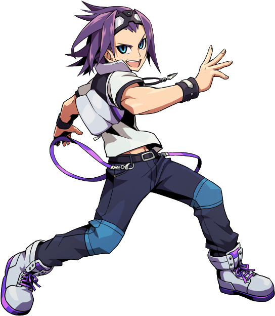 Original - Azure Striker Gunvolt 2 Bosses - (620x677) Png Clipart Download