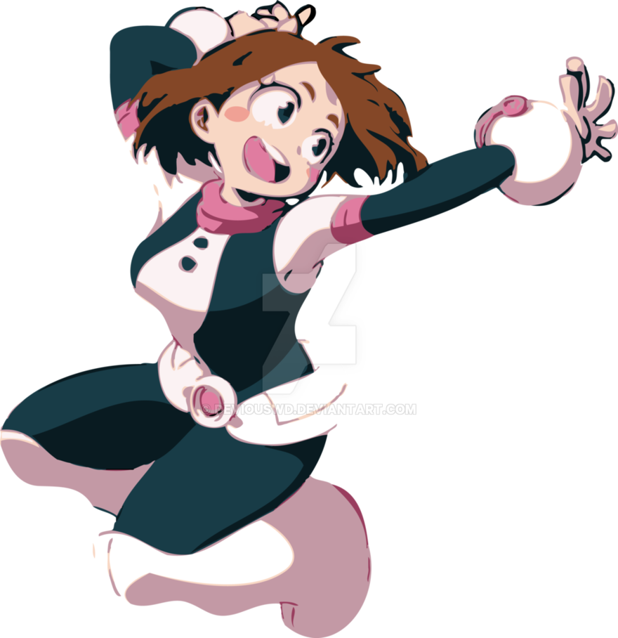 My Hero Academia By Deviouswd - Boku No Hero Academia Png Uraraka ...