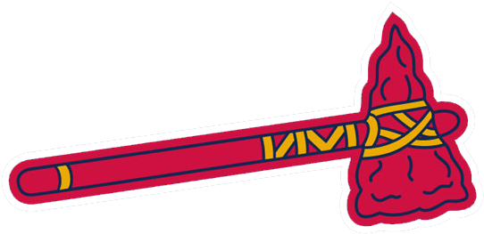 Download File - Atlanta Braves Tomahawk Clipart - (681x312) Png Clipart ...