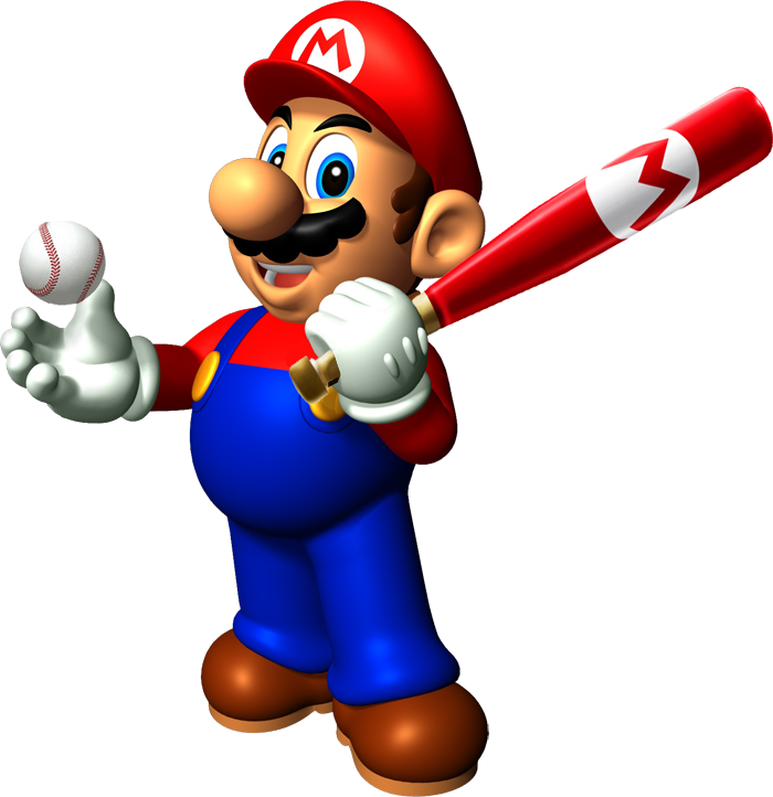 Mario Smb64 - Mario Baseball Png - (700x722) Png Clipart Download