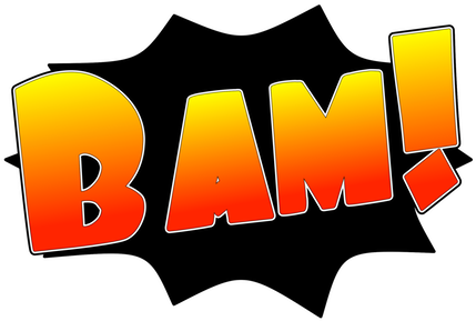 Ka Pow Comic Sound Effect Bubbles Messages Sticker - Sound - (450x300 ...