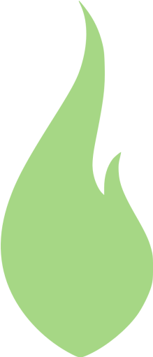 Green Fire Icon Png - (512x512) Png Clipart Download