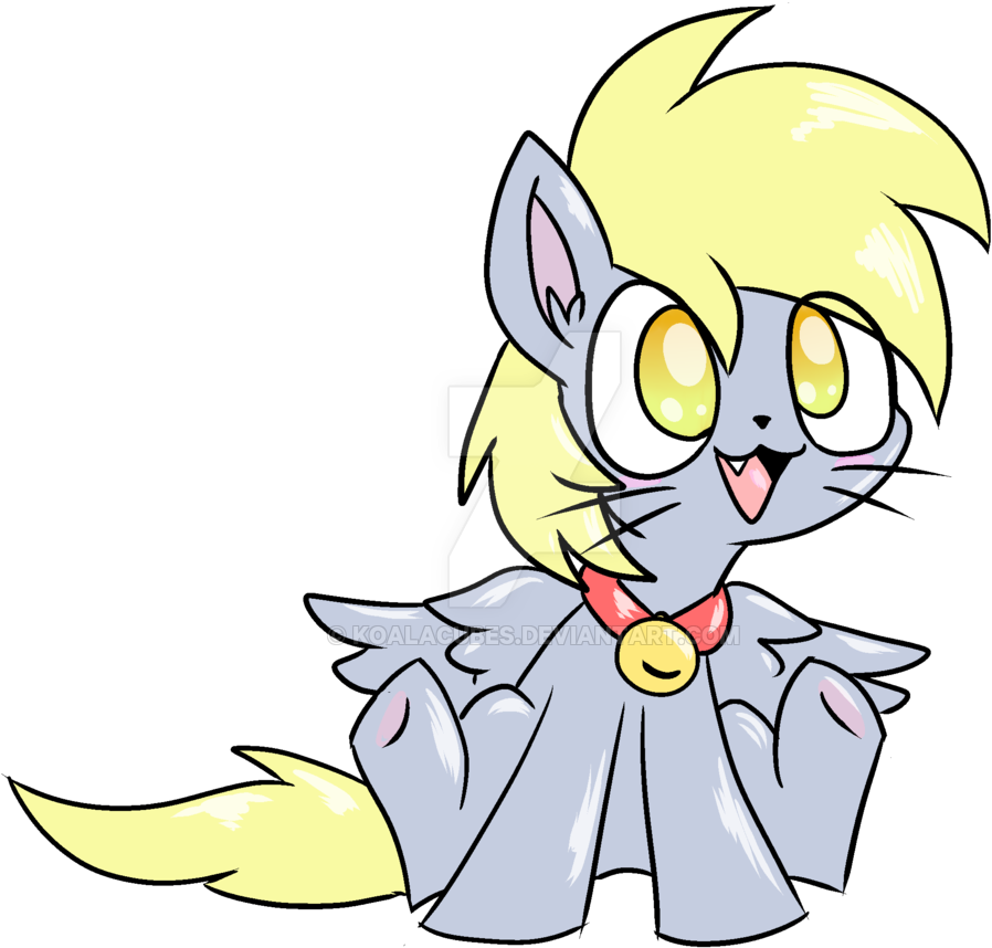 Koalacubes, Behaving Like A Cat, Cute, Derpy Hooves, - Cartoon ...