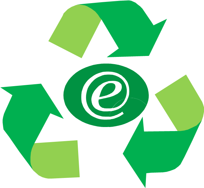 E Waste W - Eco Friendly Logo Png - (651x628) Png Clipart Download