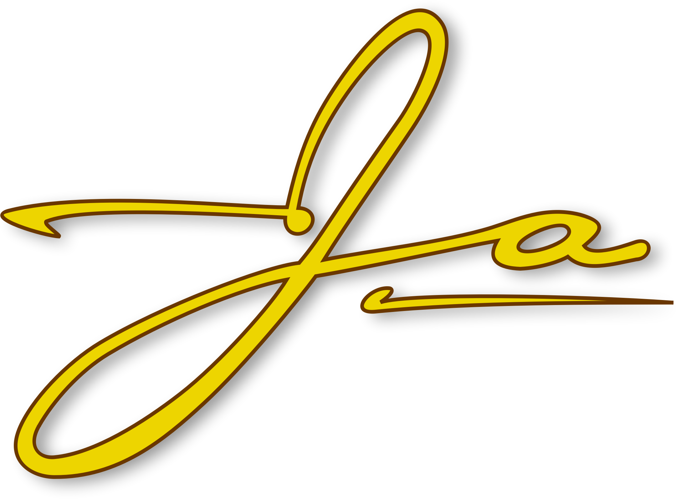 Ja Signature - (2160x1595) Png Clipart Download