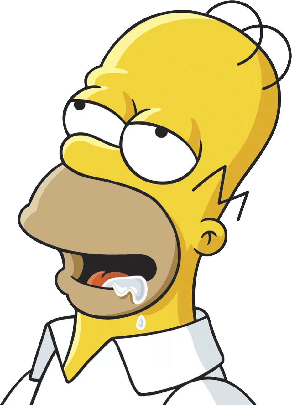 Homer Simpson Head Png - (932x1294) Png Clipart Download