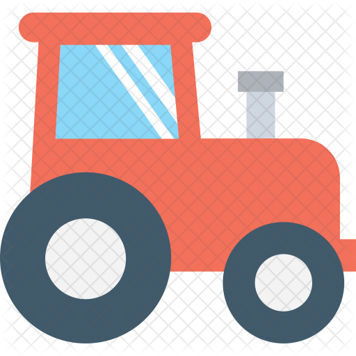 Tractor Icon - Circle - (512x512) Png Clipart Download