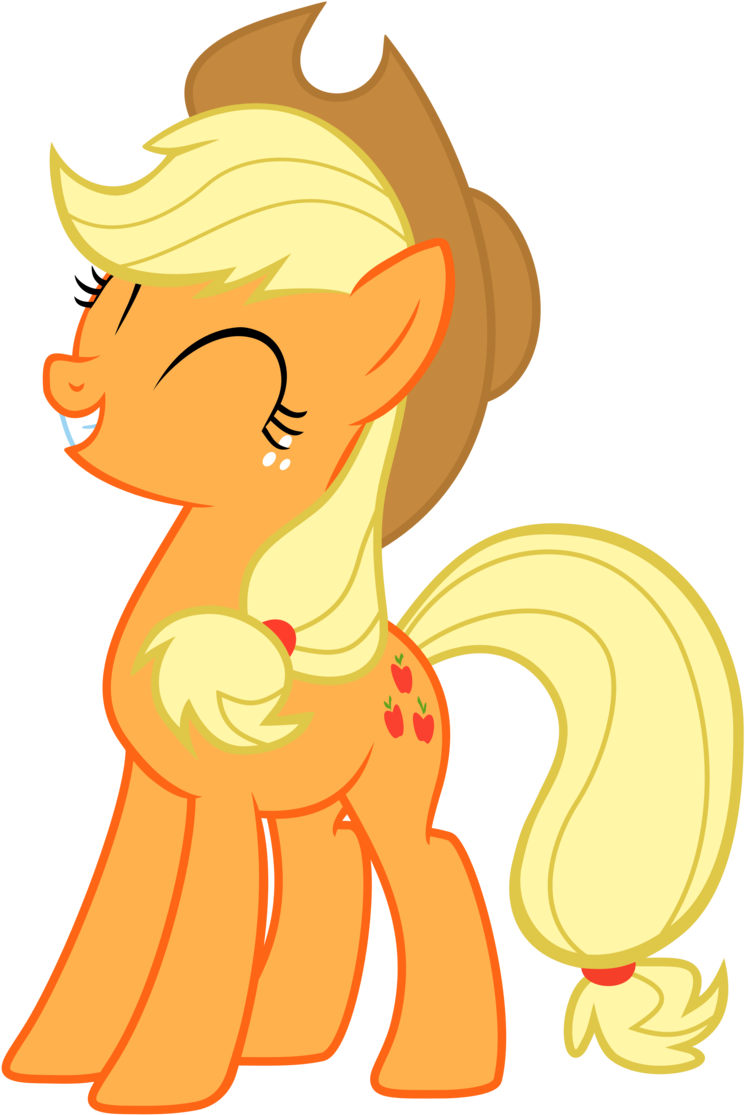 Smiling Applejack By Drakefire3k On Deviantart Rh Drakefire3k - My ...