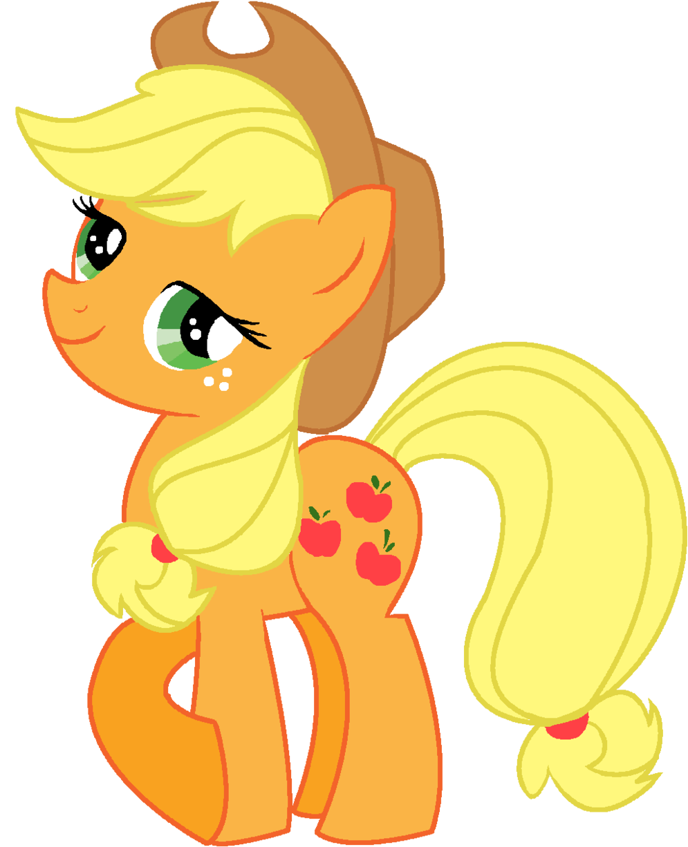 Image Mlp Fim Applejack Vector By Drawingdye D5gz3pa - My Little Pony ...