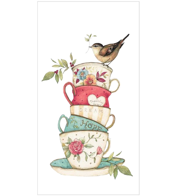 Teacup Stack - Birds - Heart Png - Transparency / Overlay - Clip Art ...