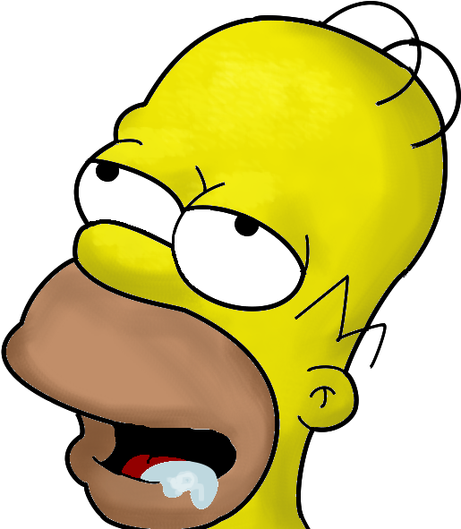 Homer Simpson Render By Rentaman - Homer Simpson Face Transparent ...
