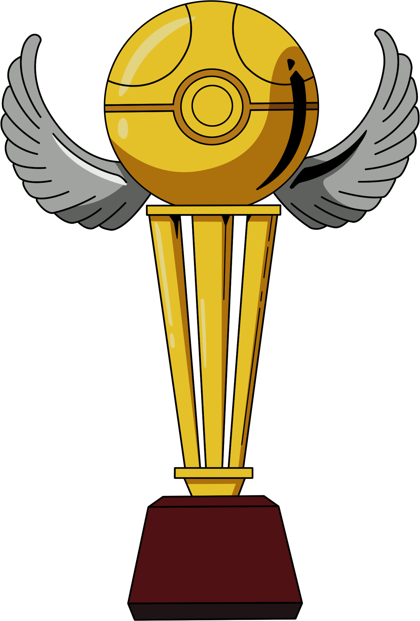 Pokémon Orange League Trophy - Pokemon Trophy Png - (1500x2208) Png ...