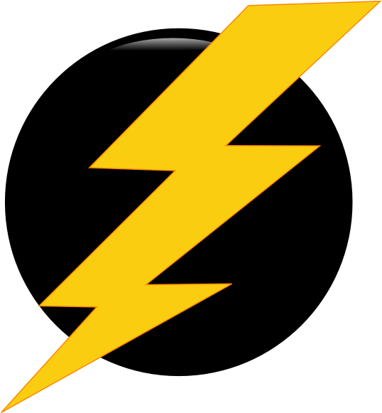 Zapper Logo Clip Art At Clker - Lightning Bolt Clipart - (546x597) Png ...
