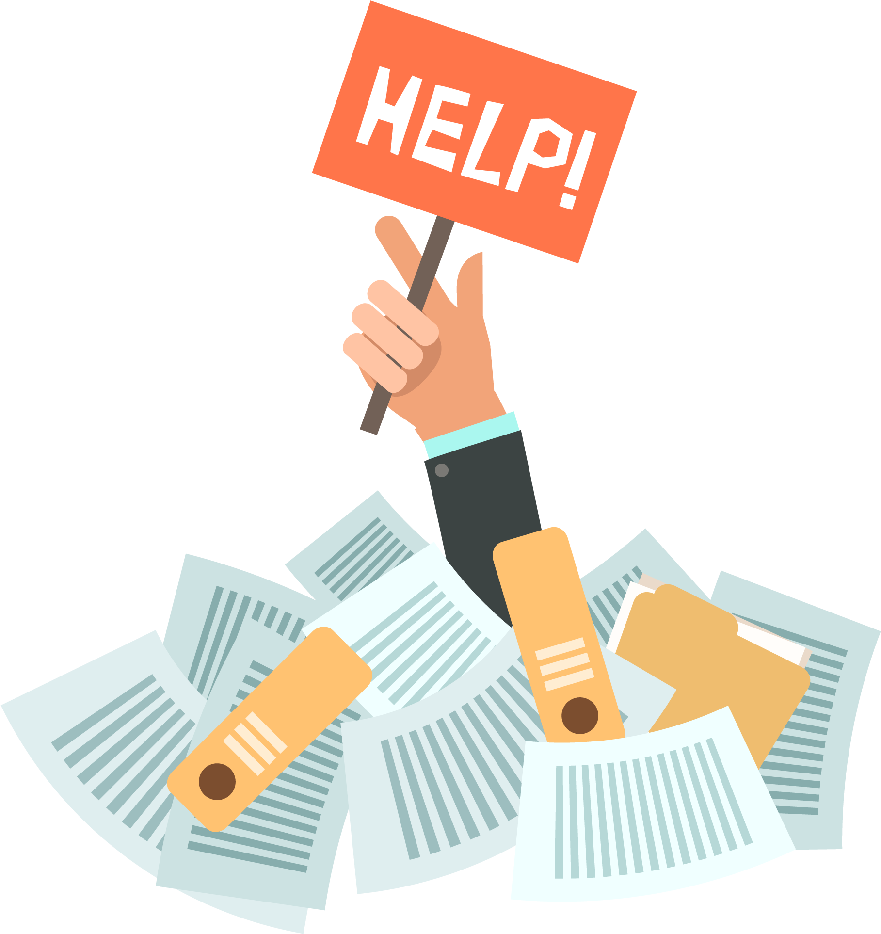 Minimal Paperwork - Income Tax - (2000x2000) Png Clipart Download