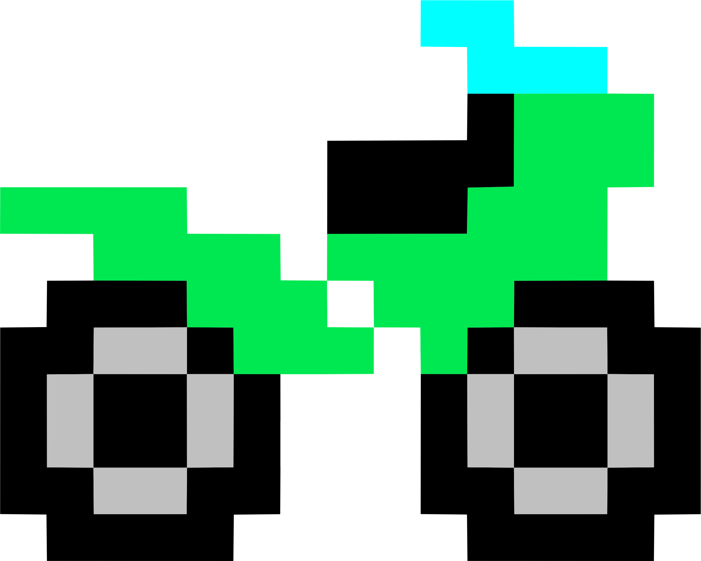 Pixel Art Motorbike - Pixel Art Motorbike - (2399x1919) Png Clipart ...