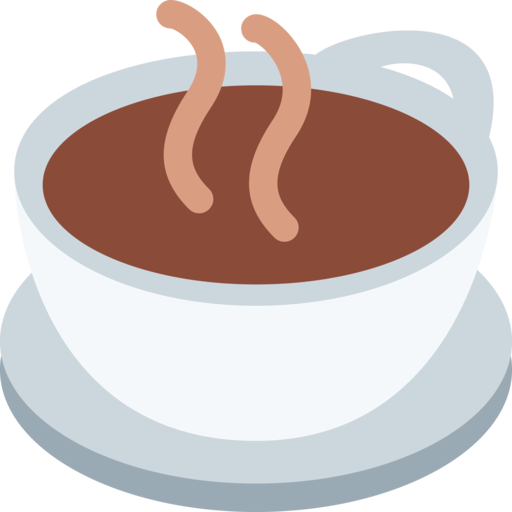 Twitter - Coffee Emoji Svg - (512x512) Png Clipart Download