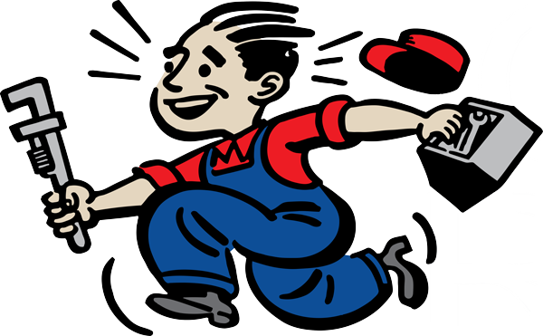 Quick Rooter Plumbing Services - Plumber Clipart Black And White ...