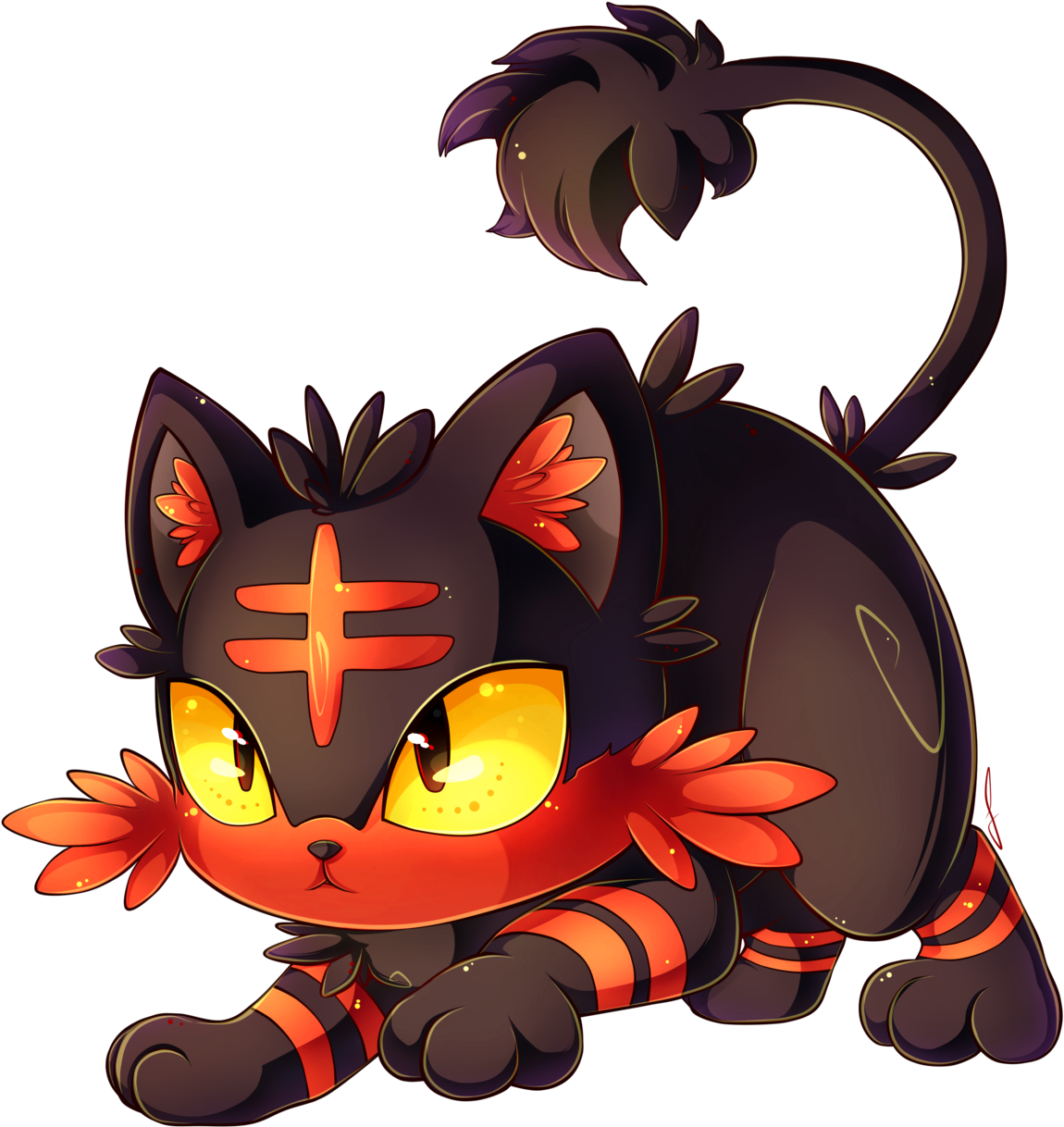 Litten Approaches By Invidiata Litten Approaches By - Cute Litten ...