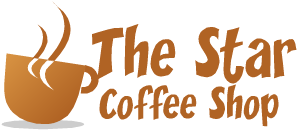 The Star Coffee Shop Logo By Dj0024 - Splash - (550x400) Png Clipart ...