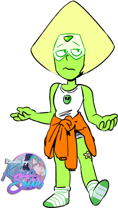 Render By Kingstarunivrs - Peridot Su - (500x741) Png Clipart Download