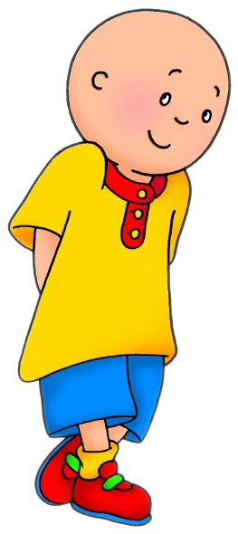 Caillou Png Pack - Kayu Cartoon - (270x604) Png Clipart Download