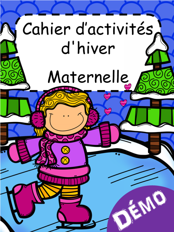 Hiver Maternelle - (800x800) Png Clipart Download