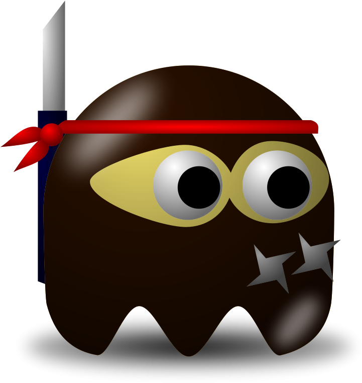 Warrior Clip Art Download - Cartoon Ninja Transparent Background ...