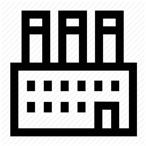 Png Factory Transparent - White Factory Icon Transparent - (512x512 ...