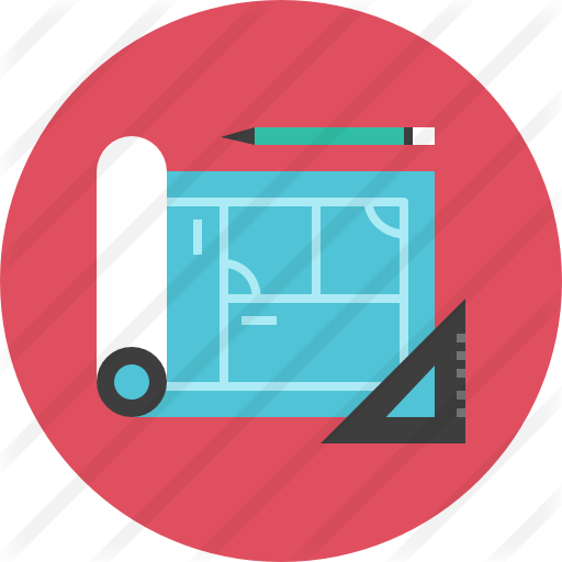 Blueprint - Architecture - (512x512) Png Clipart Download