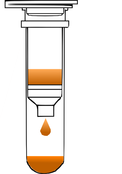Spin Column Closed With Solution14 Clip Art At Clker - Spin Column ...